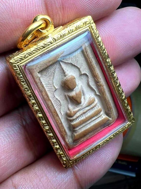 Phra Somdej Wekman Ork Yai ( Big Chest)BE 2500 LP Kuay / LP Guay Wat Kositaram TOP CONDITION ...