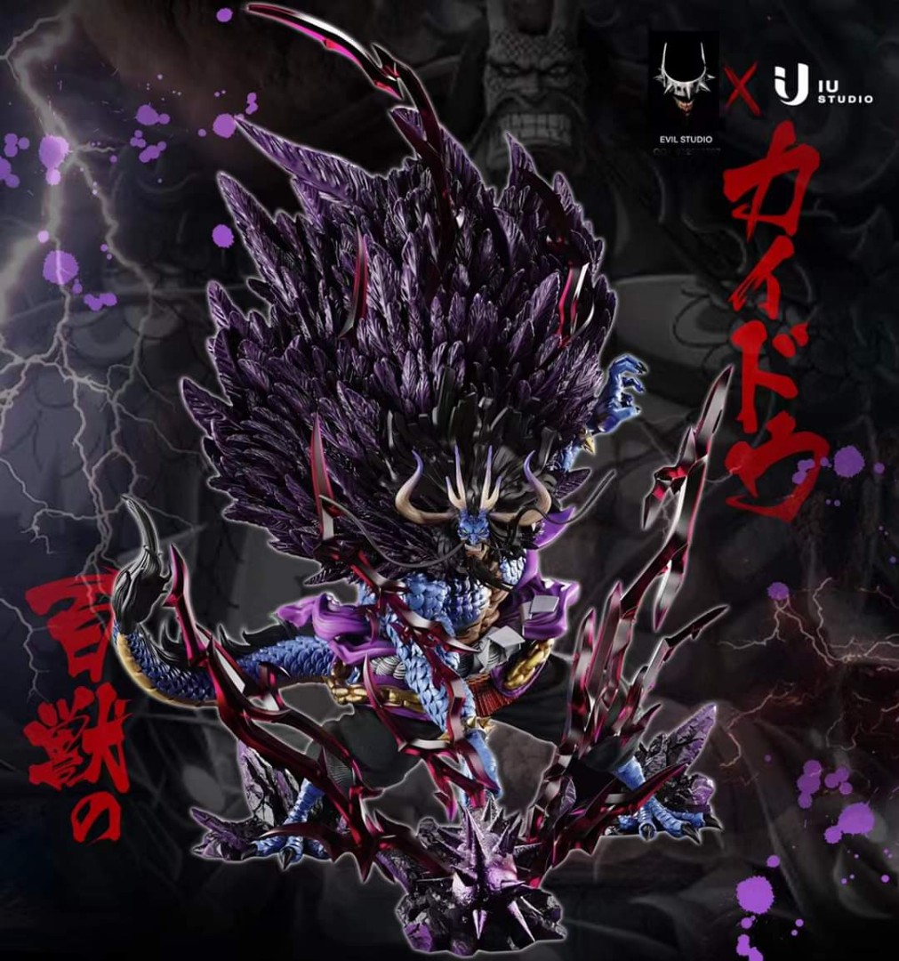 [PO] EVIL x IU STUDIO One Piece POP MAX Statue Kaido Human Beast Form ...