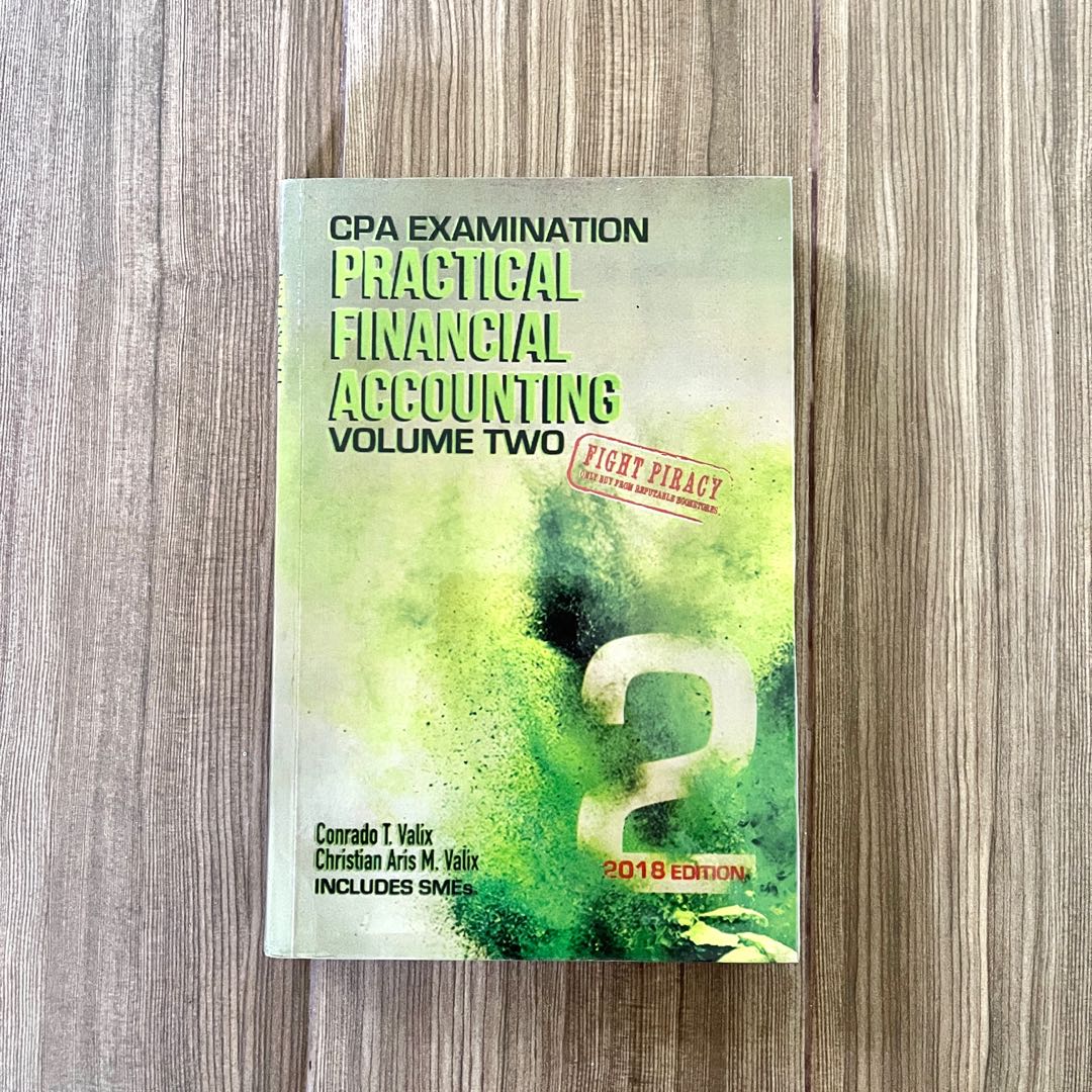 Practical Financial Accounting 2 Valix, Hobbies & Toys, Books ...