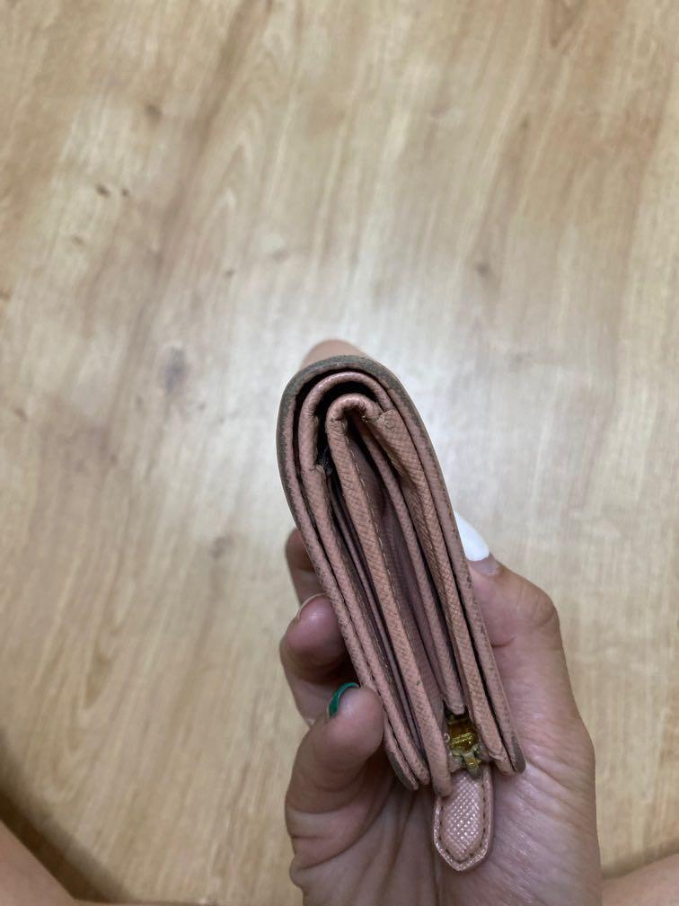 Prada dusty pink wallet, Women's Fashion, Bags & Wallets, Wallets ...