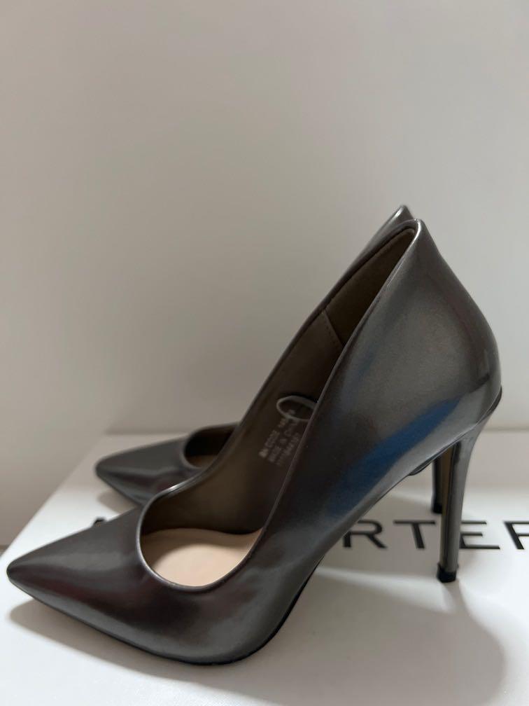 Primark Silver Heels, Women's Fashion, Footwear, Heels on Carousell