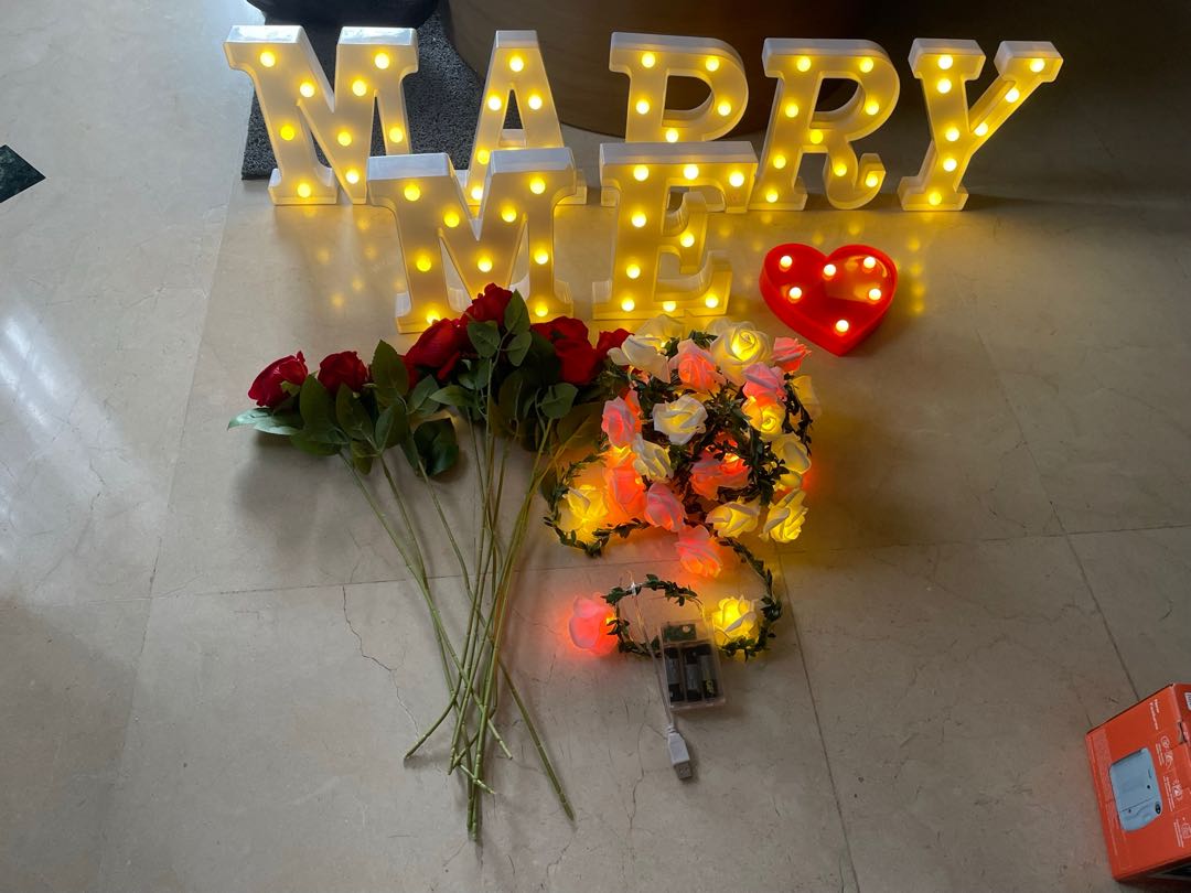 Proposal Decorations, Hobbies & Toys, Stationery & Craft, Occasions ...