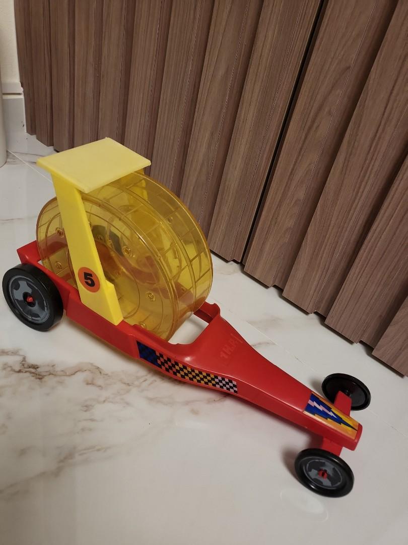 Rare classic hamster F1 car running wheel, Pet Supplies, Homes & Other ...