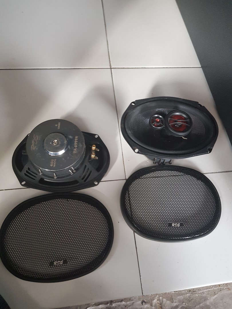 RDS Speaker 6x9 in, Auto Accessories on Carousell