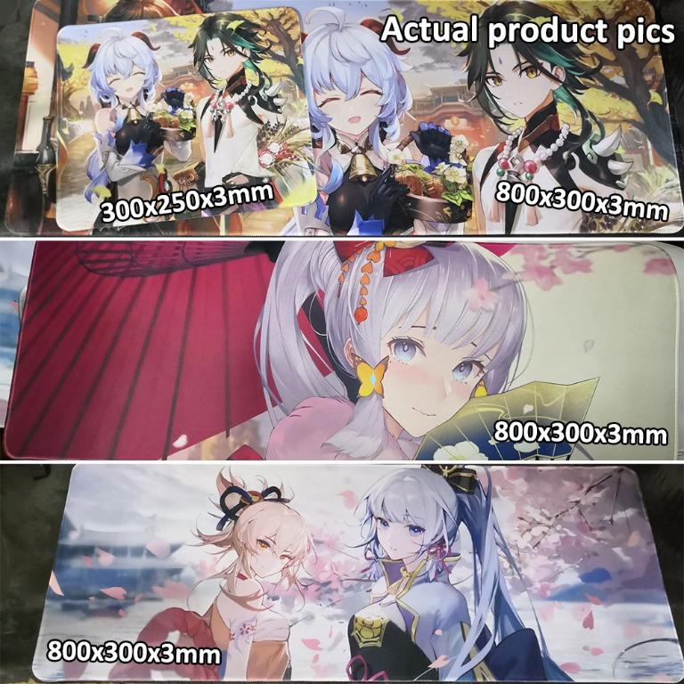 [READYSTOCKS] Genshin Impact Mousepad Genshin Mousepad Genshin ...