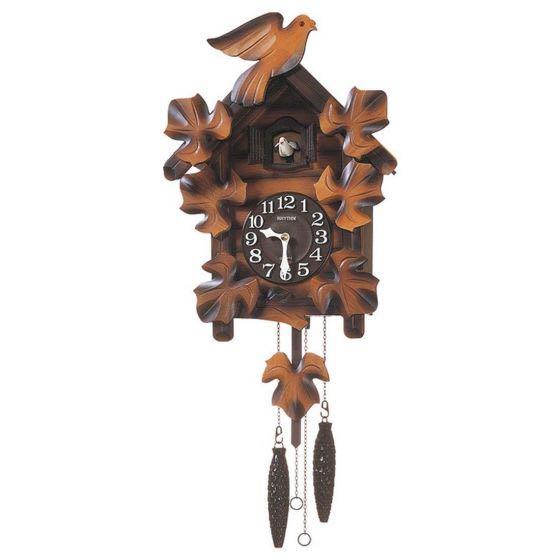 Rhythm Wooden Cuckoo Clock (Made in Japan), Furniture & Home Living ...