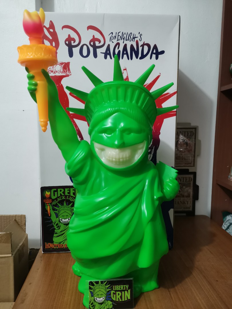 Ron English Liberty Grin Signed, Hobbies & Toys, Toys & Games on Carousell