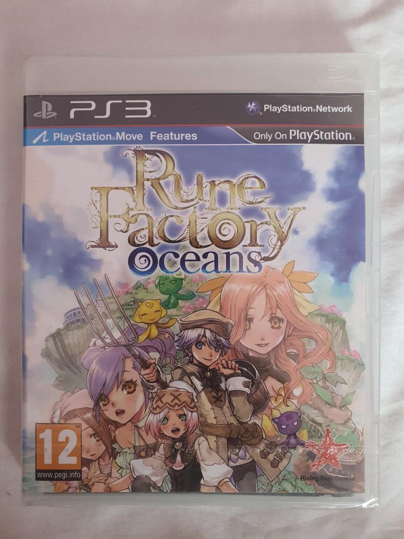 Rune Factory : Oceans PS3 (Brand New), Video Gaming, Video Games ...