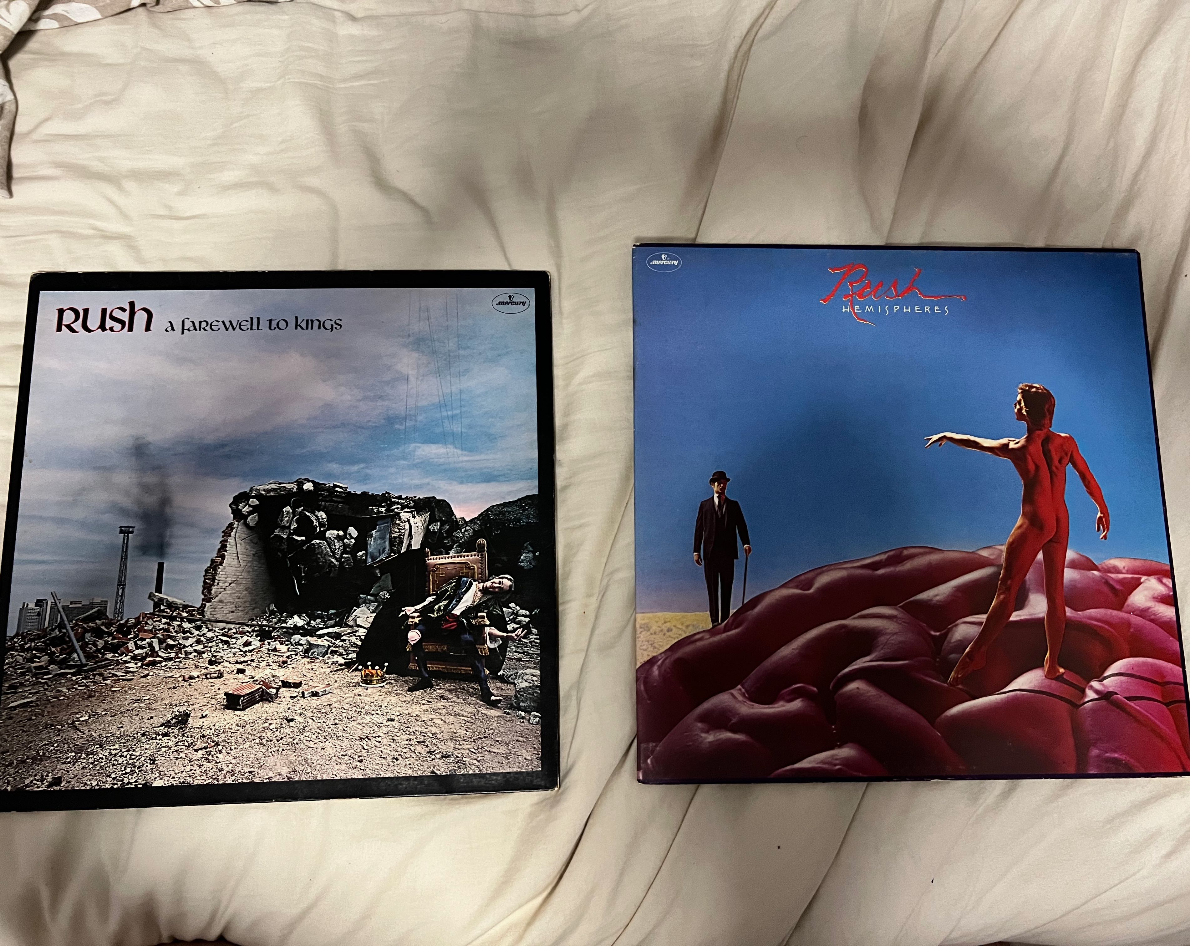 Rush - A Farewell to Kings & Hemispheres LP/Vinyl [Prog Rock], Hobbies ...
