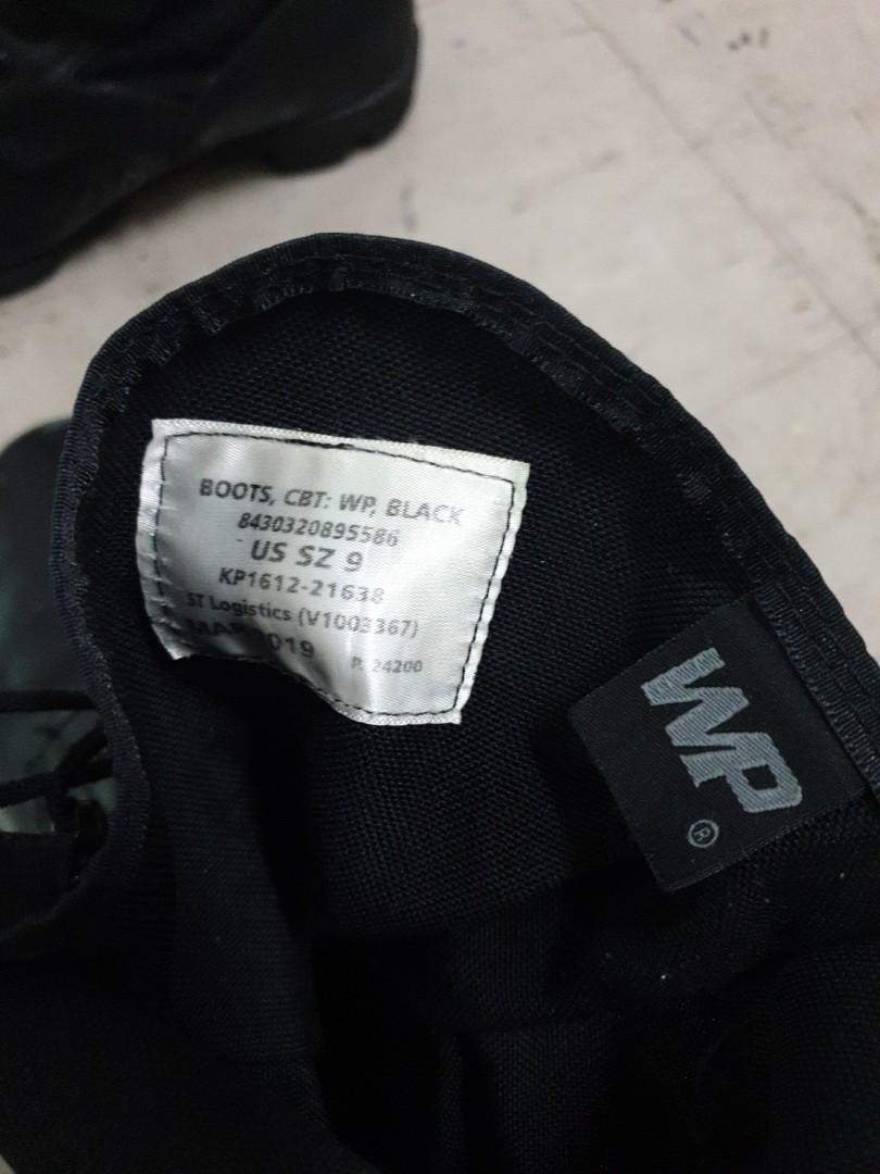 SAF WP Combat Boots, Men's Fashion, Footwear, Boots on Carousell