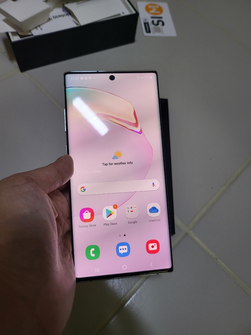 Samsung Note 10 Plus White [Camera Cover Cracked], Mobile Phones ...