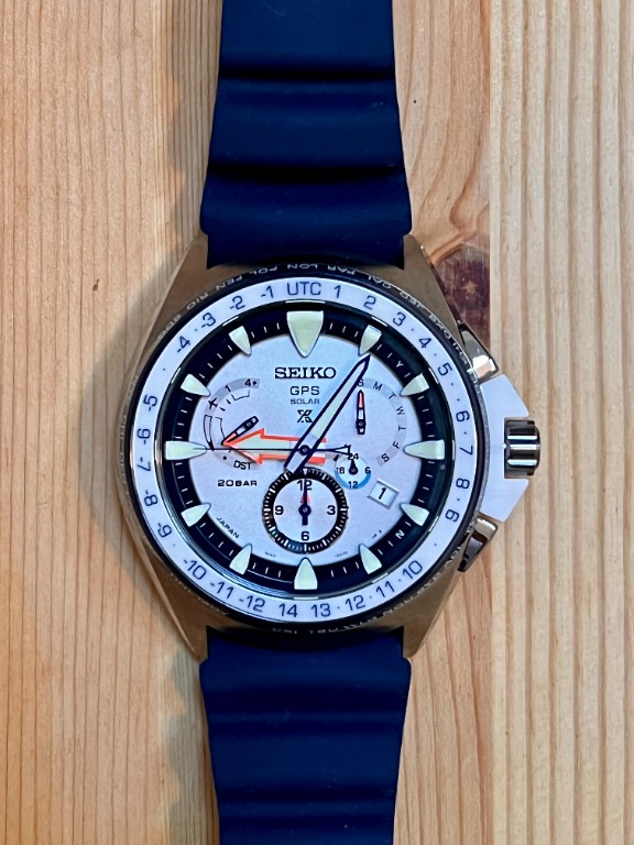 Seiko Prospex Marine Master Ocean Cruiser GPS Solar 200m Diver SBED005 ...