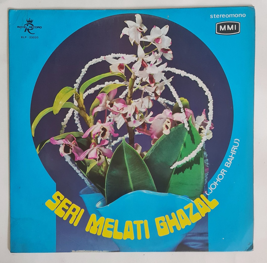 Seri Melati Ghazal Johor Bahru Lp Vinyl Record Piring Hitam Hobbies
