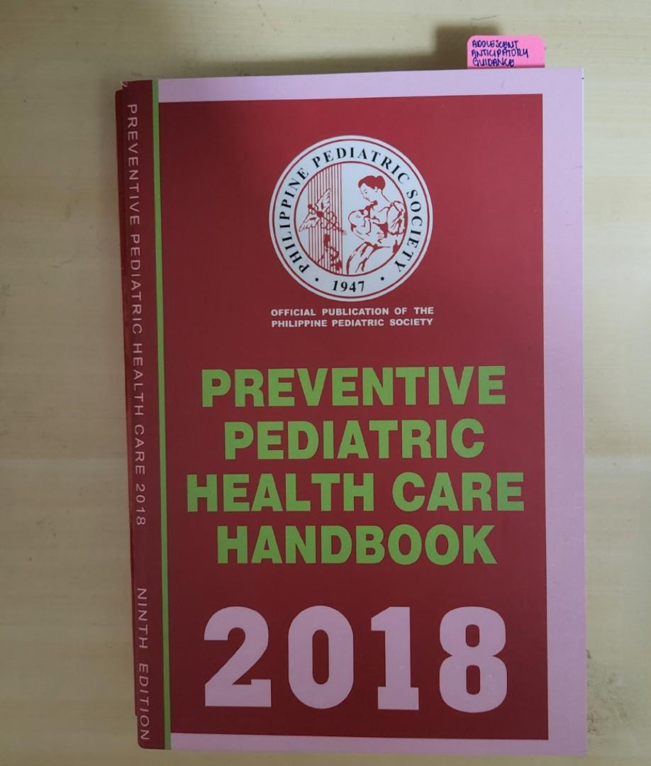 [SET] UST Pedia Book, PPS Preventive Pediatric Health Care Handbook ...