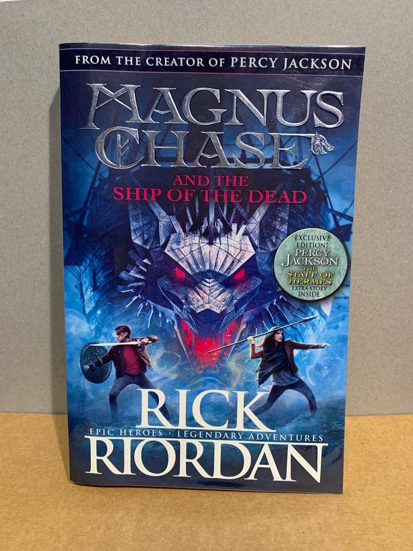 Ship of the Dead Magnus Chase Book 3 Rick Riordan, Hobbies & Toys ...