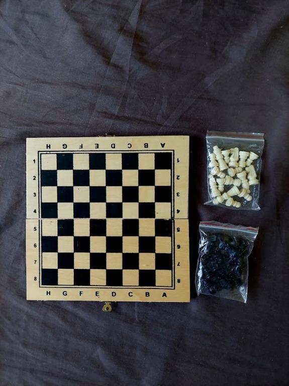 Snake & Ladder + Wooden Mini Chess Board Games - Set, Hobbies & Toys ...