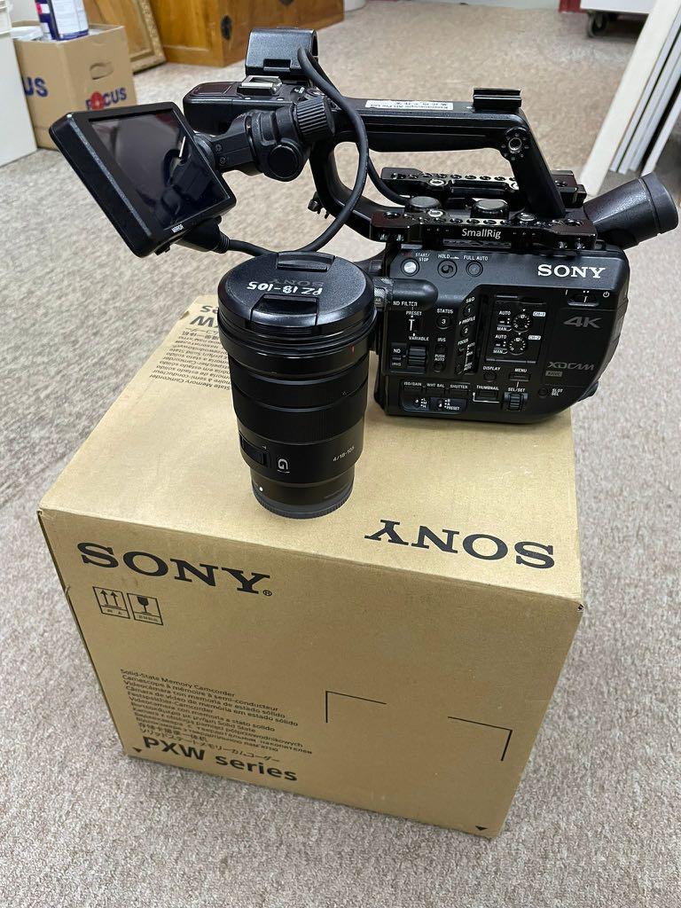 Sony FX5 M1 with box and menu Sony 18-105mm lens, Photography, Cameras ...