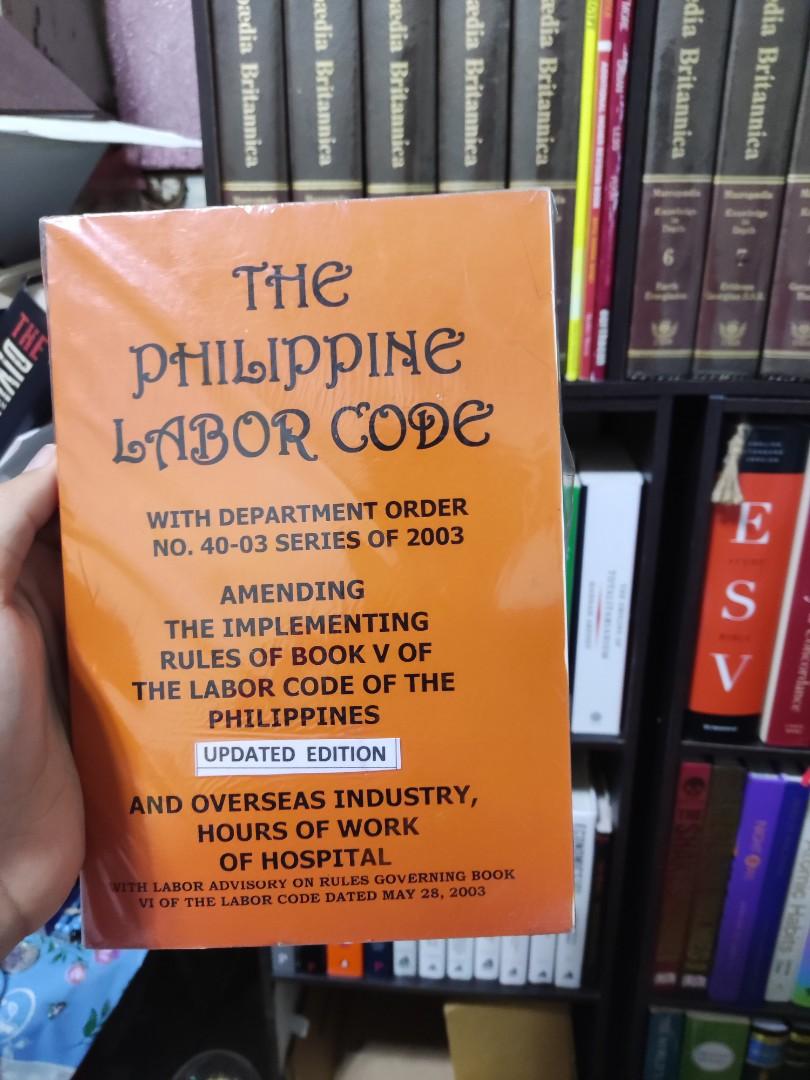 The Philippine Labor Code, Hobbies & Toys, Books & Magazines, Textbooks ...