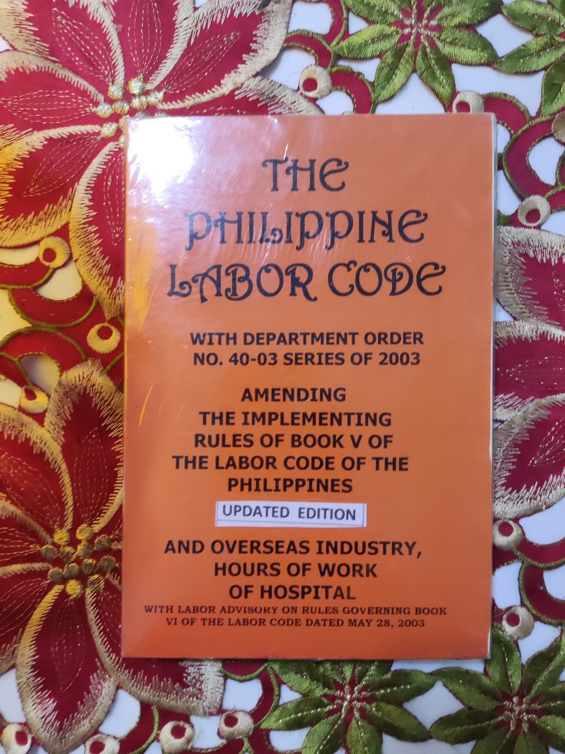 The Philippine Labor Code, Hobbies & Toys, Books & Magazines, Textbooks ...