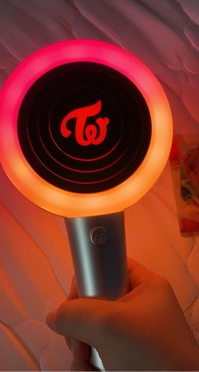 Twice Official CandyBong Z Lighstick, Hobbies & Toys, Memorabilia ...