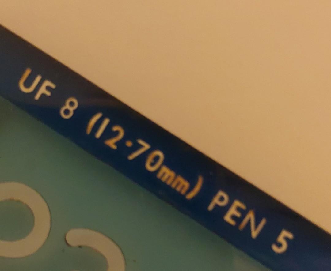 Vintage UNO PEN STENCIL MADE IN U.K., Hobbies & Toys, Stationery ...