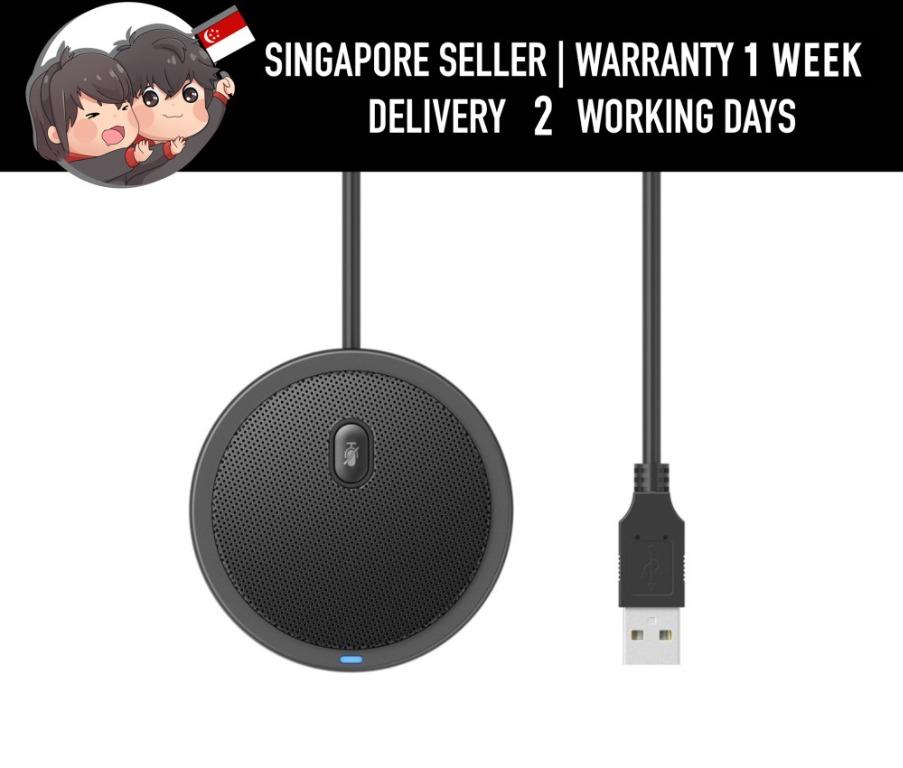 USB Microphone, Omni-Directional Condenser Mic For Meeting Business ...
