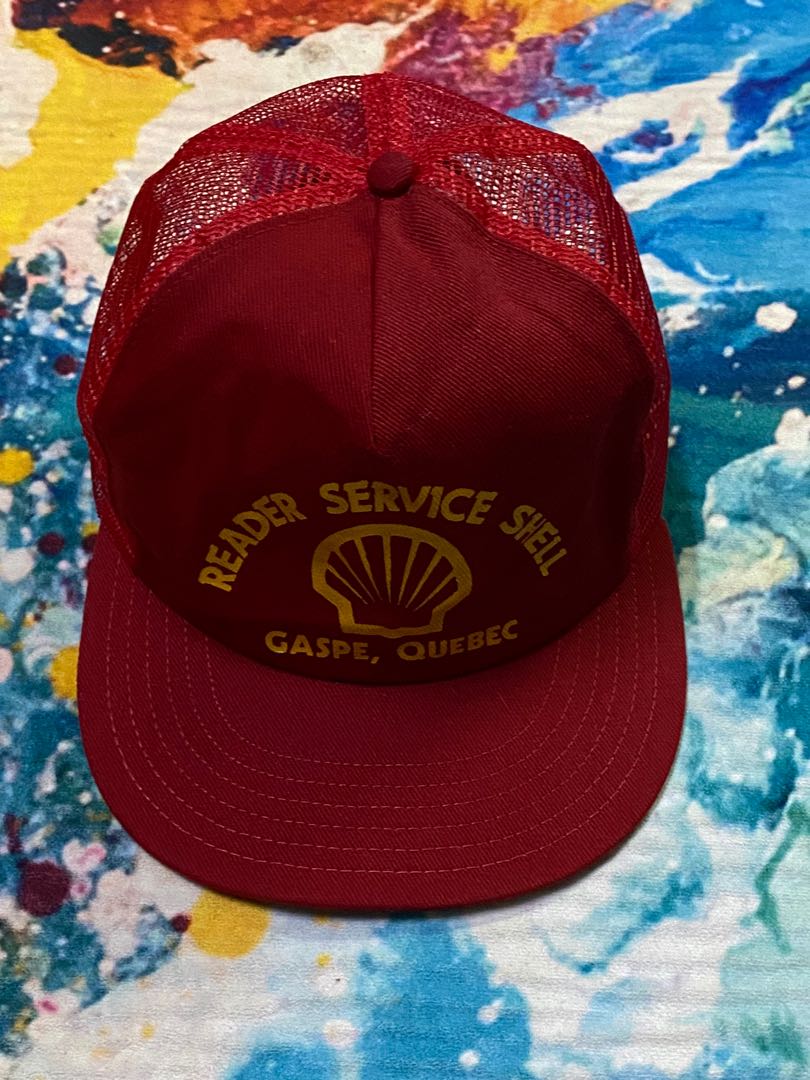 Vintage Shell Trucker Mesh, Men's Fashion, Watches & Accessories, Cap ...
