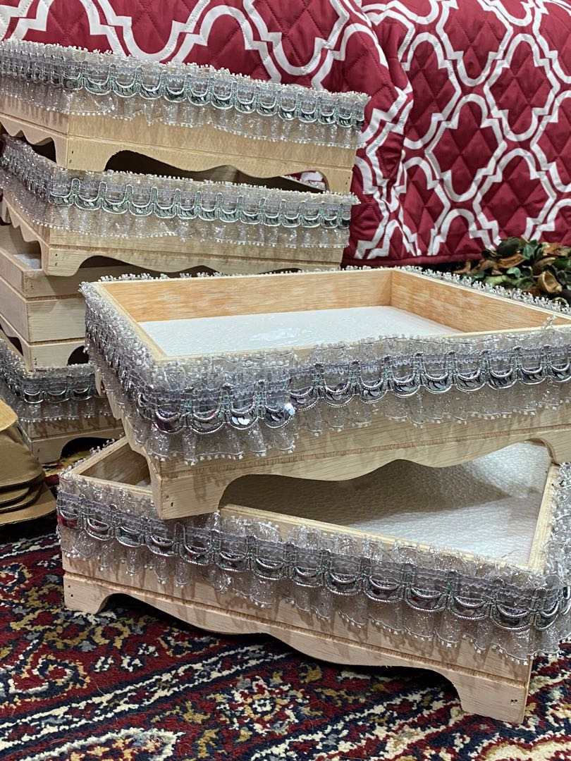 Wooden Gubahan Dulang, Furniture & Home Living, Home Decor, Other Home ...