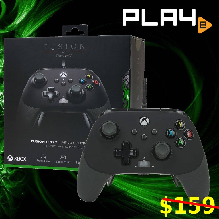 XBox Series X/S Fusion Pro 2 Wired Controller - Black (1411146) Brand ...