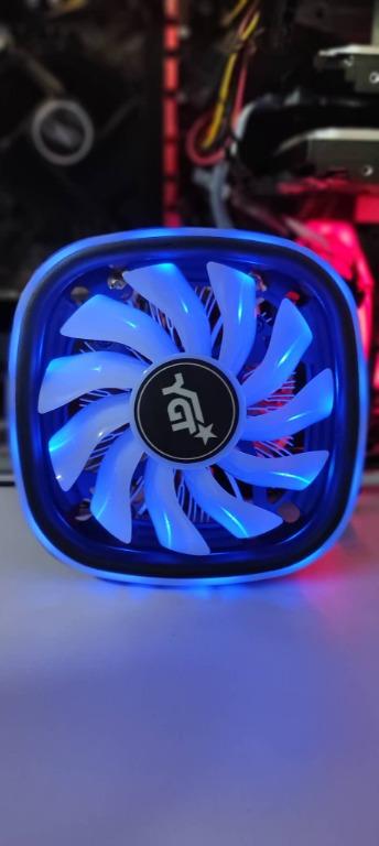 YGT COOLMAX CX-1132 CPU COOLER, 3-PIN 1900RPM 900W 12V AURA SYNC RGB ...