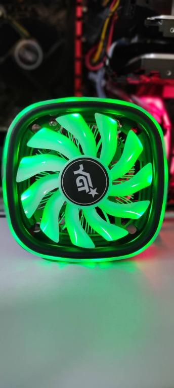YGT COOLMAX CX-1132 CPU COOLER, 3-PIN 1900RPM 900W 12V AURA SYNC RGB ...