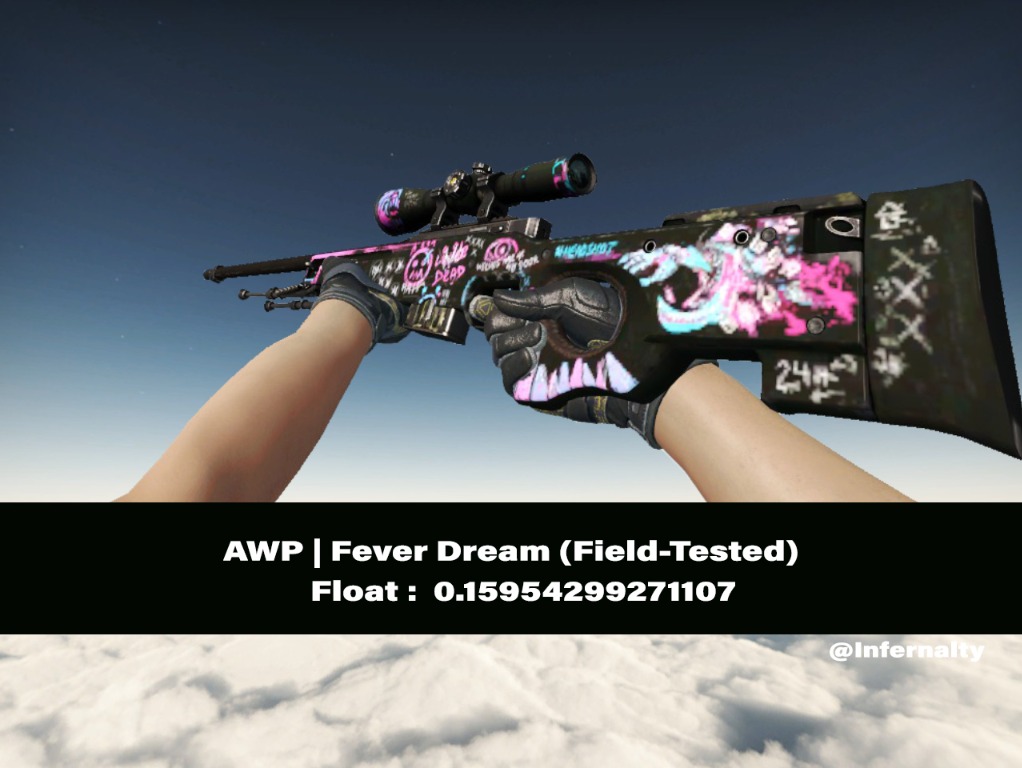 (0.15FV) AWP Fever Dream FT CSGO SKINS KNIVES, Video Gaming, Gaming ...