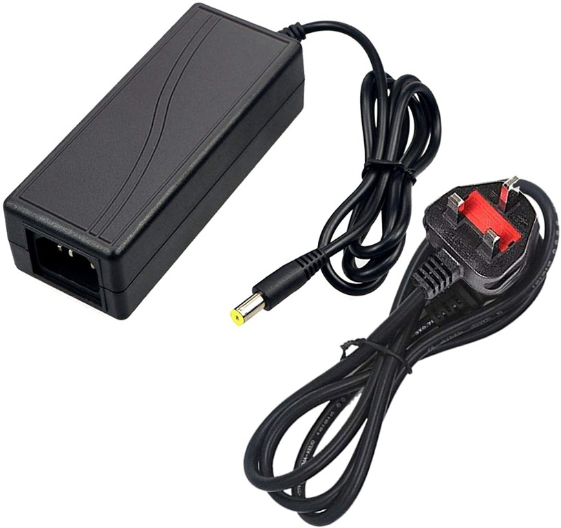 12V 5A Power Supply Adapter AC 100-240V to DC 12V 60W Adapter Universal ...