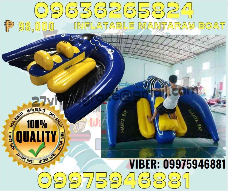 2 Persons Inflatable Flying Manta Ray Boat, Sports Equipment, Sports ...