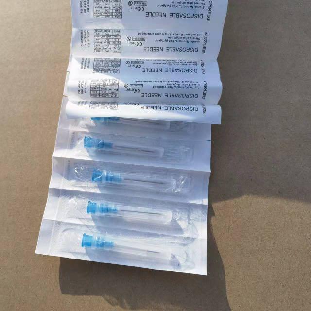 5pcs Syringe Needle 16G, 18G, 21G, 22G, 23G, 30G, Health & Nutrition ...