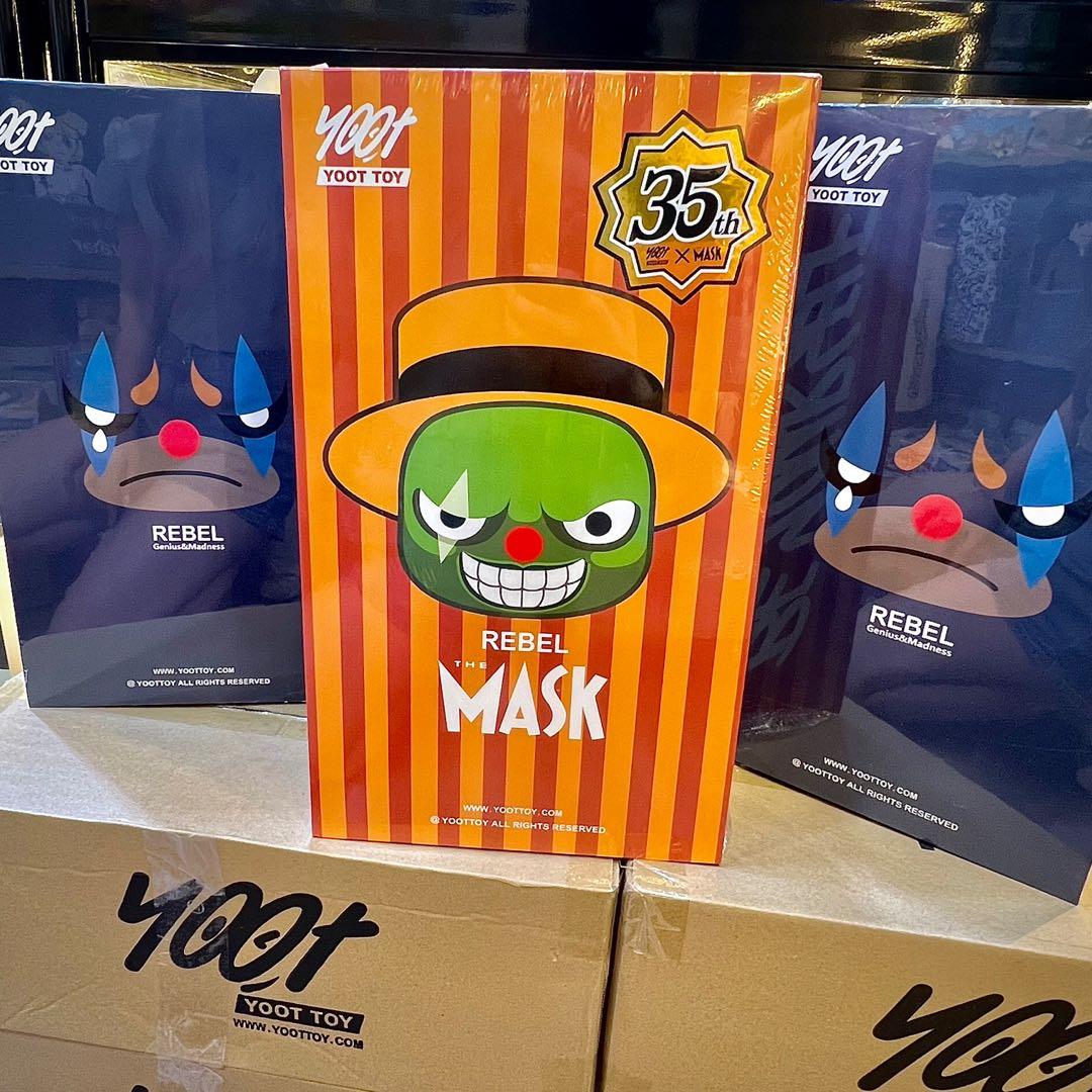 現貨 限量 500隻 YOOT TOY REBEL 500% MASK 變相怪傑 35周年 限定, 興趣及遊戲, 玩具 & 遊戲類 ...