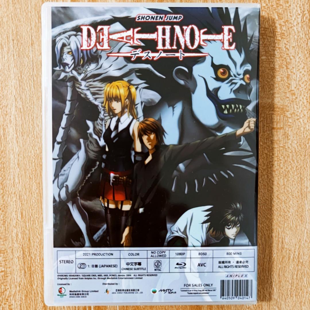 死亡筆記 大合輯 雙粵語/日語 TV版&OVA&真人版 藍光碟Blu-ray/DVD 非VCD 小畑健 DEATH NOTE, 興趣及遊戲, 音樂、樂器 & 配件, 音樂與媒體 - CD 及 ...