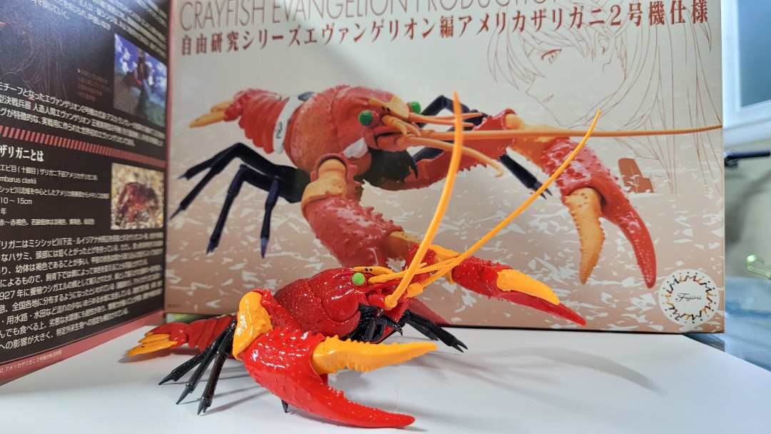 二號機波士頓龍蝦 二號機 Evangelion 新世紀福音戰士 明日香 Asuka Langley Crayfish Evangelion ...