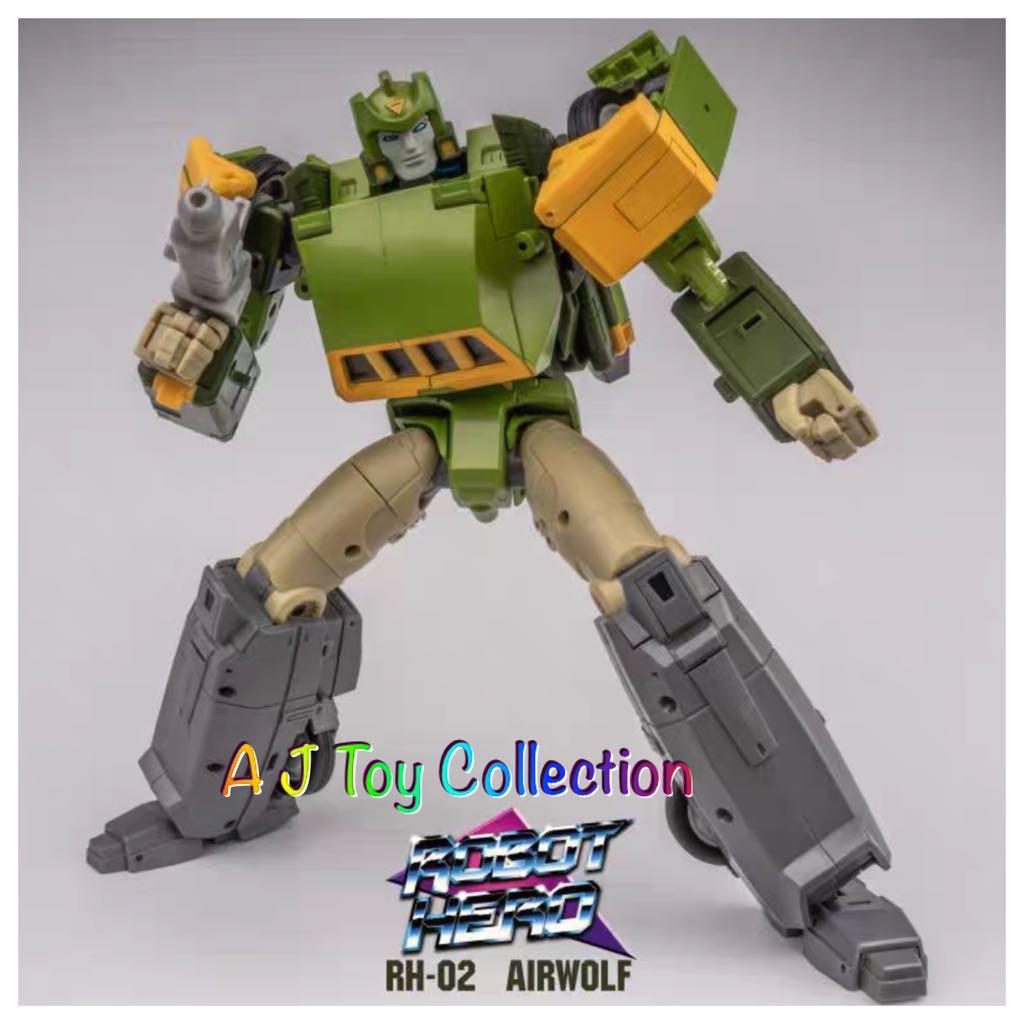 [ In Stock ] Transformers RobotHero RH-02 RH02 AirWolf Springer Triple ...