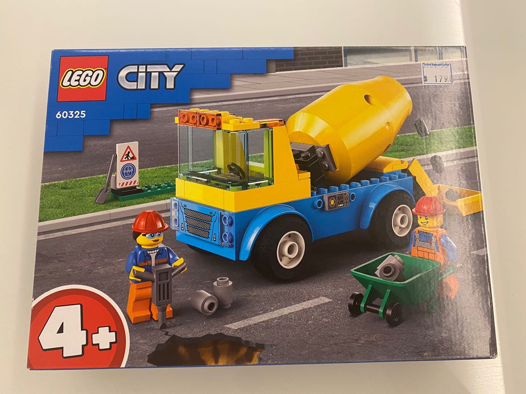 全新 LEGO 60325 水泥攪拌車 Cement Mixer Truck, 興趣及遊戲, 玩具 & 遊戲類 - Carousell