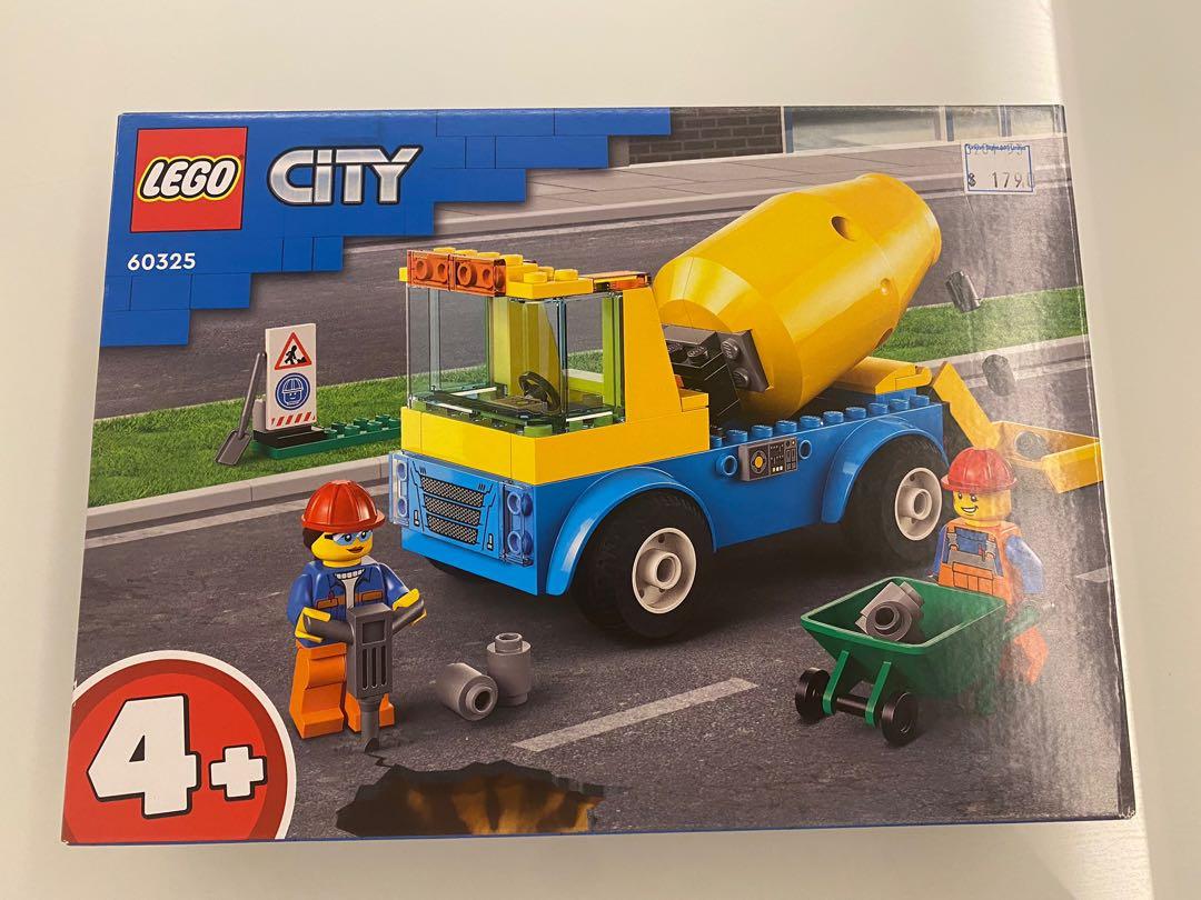 全新 LEGO 60325 水泥攪拌車 Cement Mixer Truck, 興趣及遊戲, 玩具 & 遊戲類 - Carousell