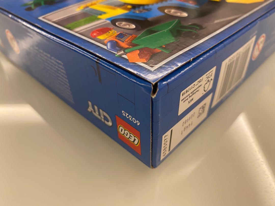 全新 LEGO 60325 水泥攪拌車 Cement Mixer Truck, 興趣及遊戲, 玩具 & 遊戲類 on Carousell