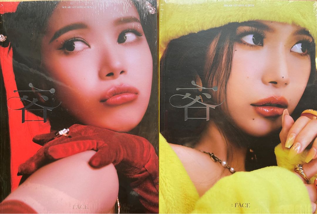 [放/換] MAMAMOO SOLAR 容:FACE 全新專輯, 興趣及遊戲, 音樂、樂器 & 配件, 音樂與媒體 - CD 及 DVD ...