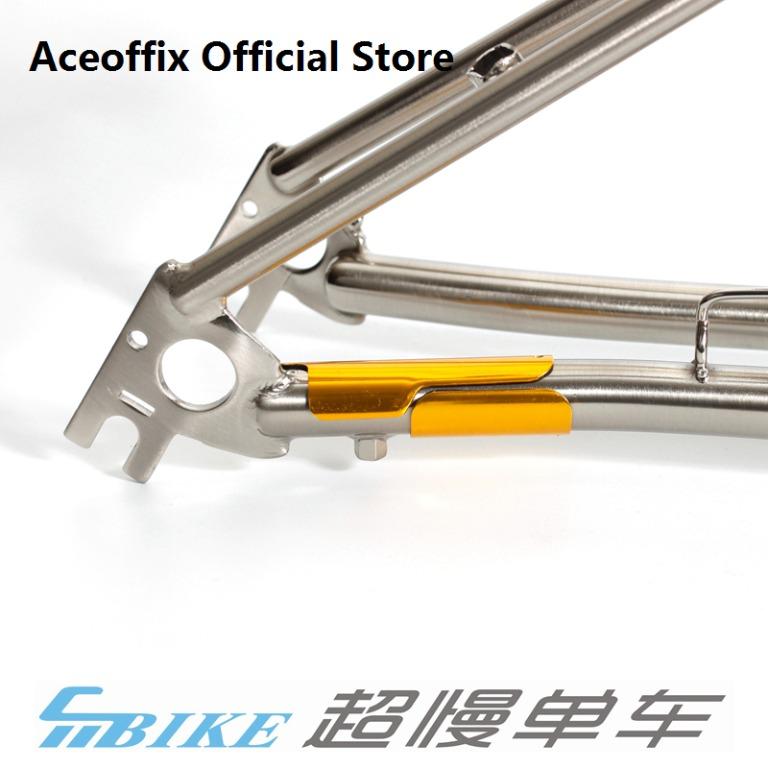 Aceoffix rear triangle chain stay ehook protector for brompton, Sports Equipment, Bicycles ...