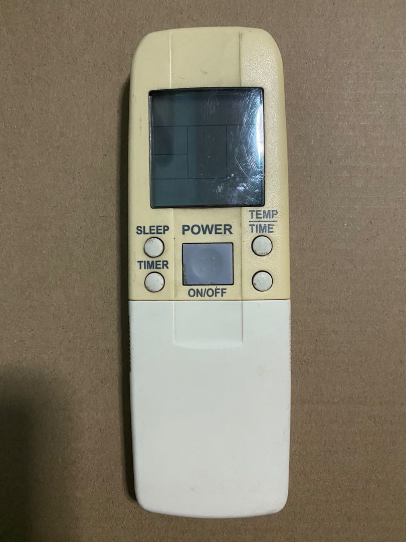 Aircon Remote Control, TV & Home Appliances, Air Conditioners & Heating ...