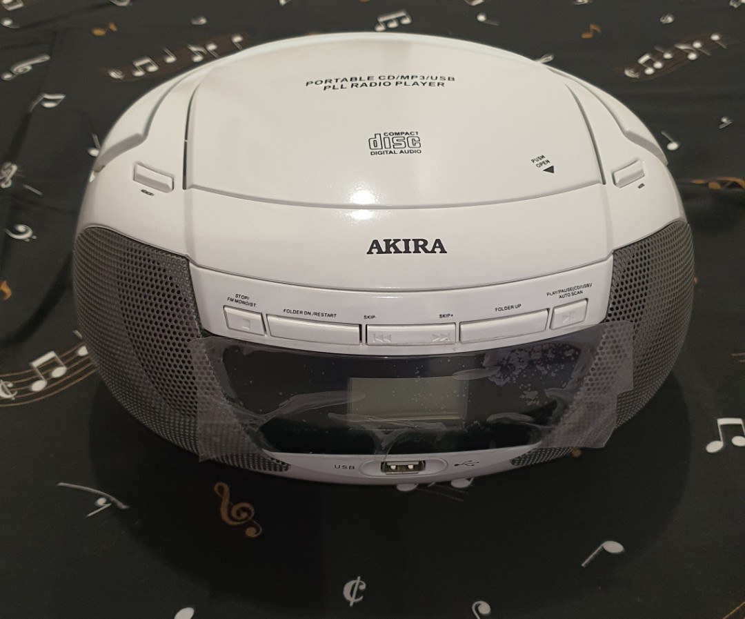 Akira portable CD/MP3/USB/Radio player, Audio, Other Audio Equipment on ...