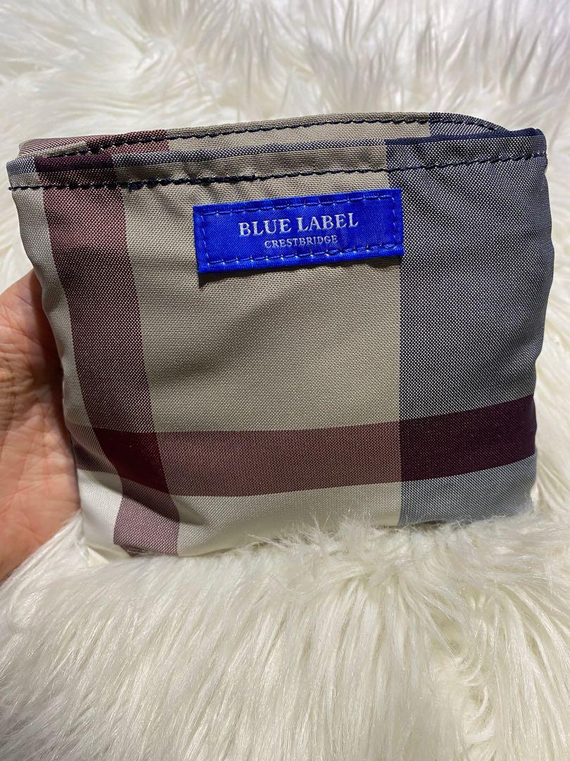 Authentic Blue Label Crestbridge Japan carrier shopping market bag ...