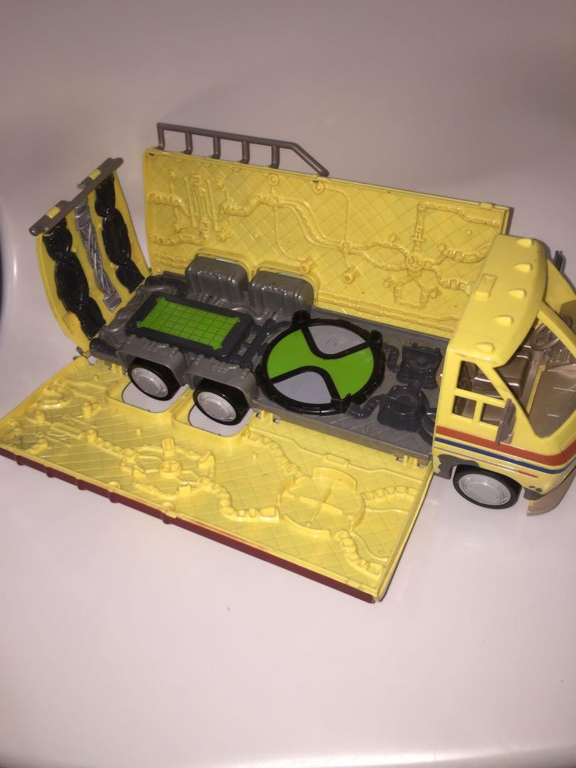 BANDAI BEN 10 LABORATORY GRANPA MAX RV RUST BUCKET 2006 BUS RV ONLY ...