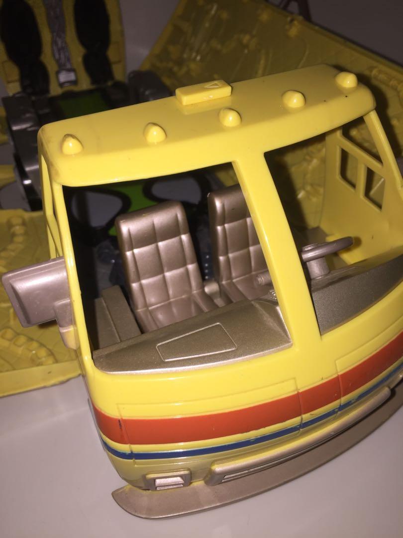 BANDAI BEN 10 LABORATORY GRANPA MAX RV RUST BUCKET 2006 BUS RV ONLY ...