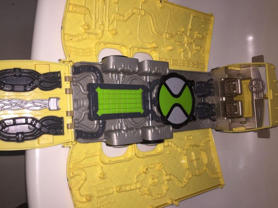 BANDAI BEN 10 LABORATORY GRANPA MAX RV RUST BUCKET 2006 BUS RV ONLY ...